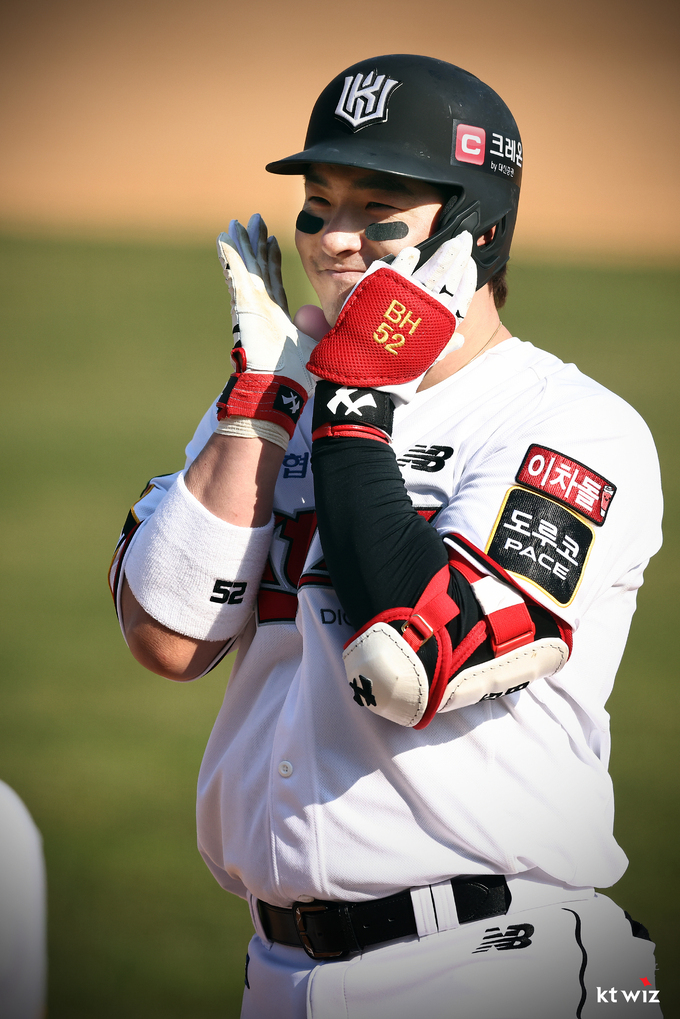 ‘준PO 4차전 MVP’ KT 박병호 “진짜 마지막이라고 생각했다”(일문일답)