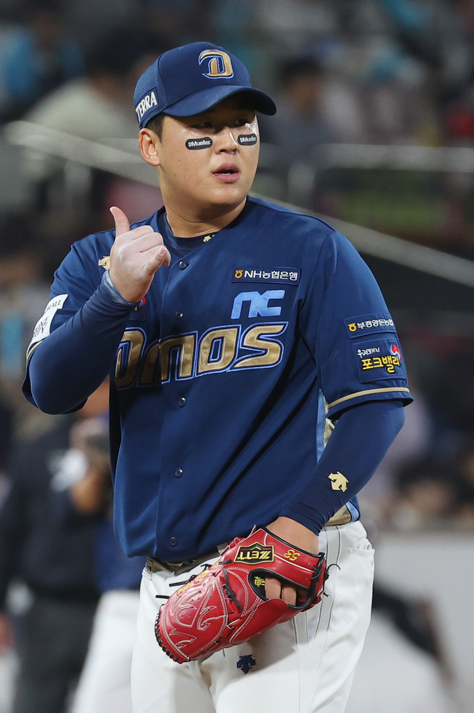 [PO2] "NC 秋보물" 추가…신민혁, 준PO 이어 PO도 인생투 장식